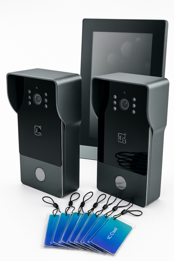 Affordable Access Control System with 2 Card Readers & Video Intercom